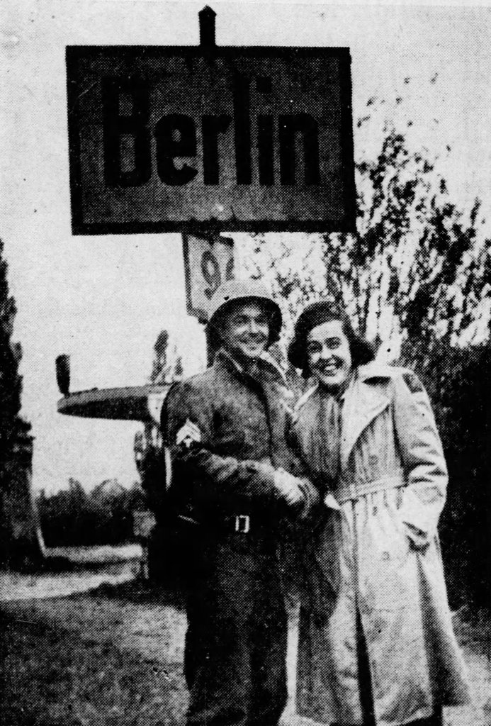 Virginia Irwin’s dash to Berlin – World War II on Deadline